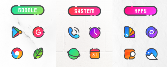 Top 10 Best Icon Packs 2019 (Paid/Free) - Androholic