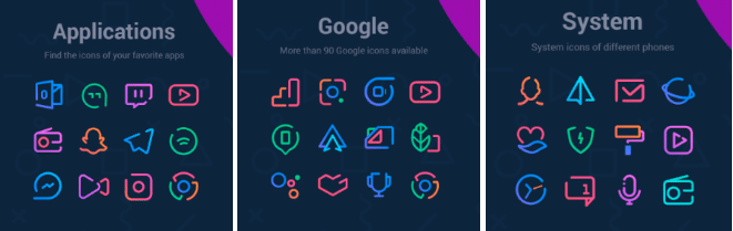 Top 10 Best Icon Packs 2019 (Paid/Free) - Androholic